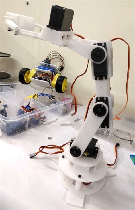 Arduino Robotic Arm 3D Printed Arduino Robot Arduino Robot Arm Robot