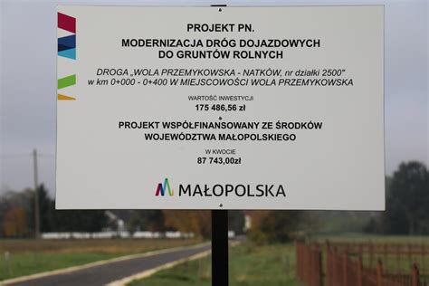 Kolejne drogi dojazdowe do pól zostały wyremontowane Gmina Szczurowa