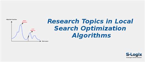 latest research topics in local search optimization algorithms s logix