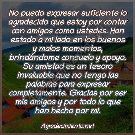 Agradecimiento A Mis Amigos