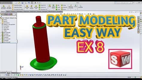 Solidworks Part Modeling Exercise Youtube