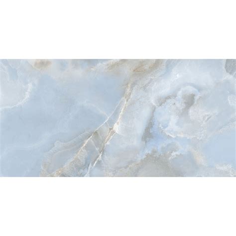 Geotiles Grès cérame effet marbre super poli Oni Pearl 60x120 rec