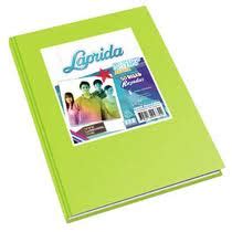 Cuaderno Laprida Forrado T D 50 Hjs Rayado Verde Manzana Laprida