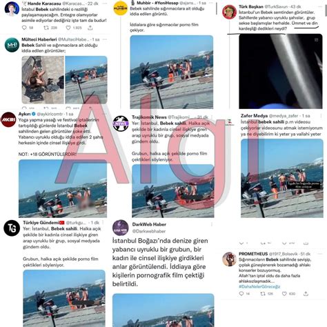 Bebek Sahilinde Cinsel İlişkiye Giren Şahsın Pakistanlı Olduğu İddiası