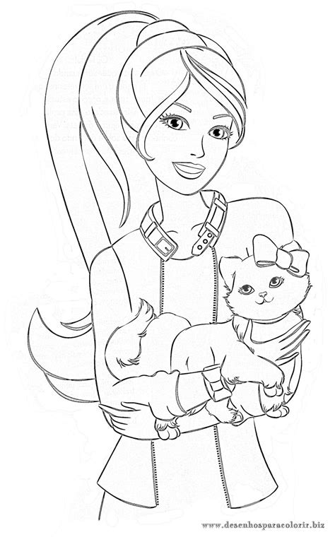 20 Desenhos Da Barbie Para Imprimir Colorir Barbie Barbie Desenho
