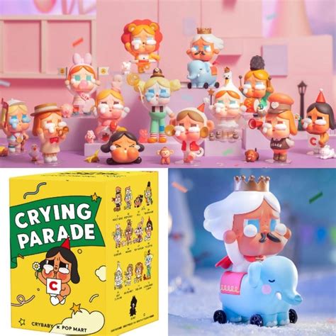 Pop Mart Crybaby Crying Parade Series Blind Box Shopee Thailand