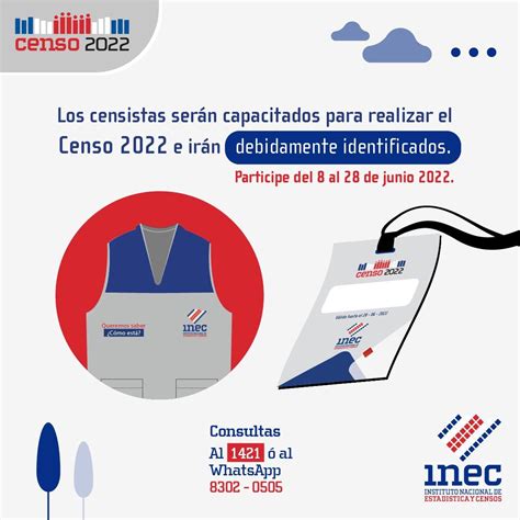 Censo Nacional requiere reclutar censistas en algunas zonas del país