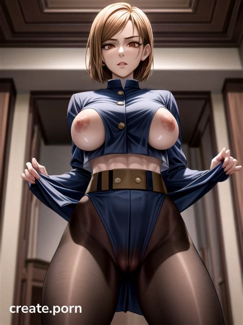 Ultra Detailed Naked Medium Ass Kugisaki Nobara AI Porn Generator