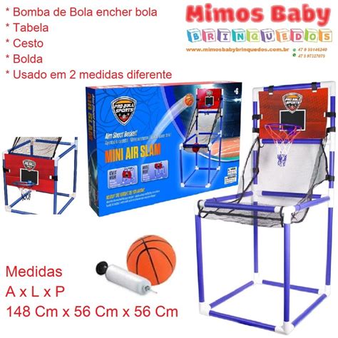 Tabela De Basquete Infantil Desmontável Arcada Maccabi 148 cm x 56 cm x