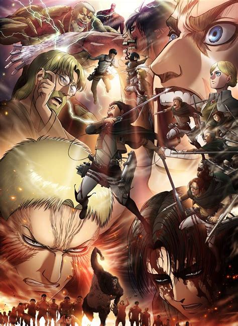 L Attacco Dei Giganti Stagione 3 Un Nuovo Poster Per La Parte 2