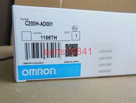東京発 適格請求 税込 オムロン OMRON C200H AD001 アナログ出力ユニット 6ヶ月保証 電材配電用品 売買された