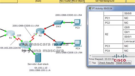1 1 3 5 packet tracer configuring ipv4 and ipv6 interfaces youtube