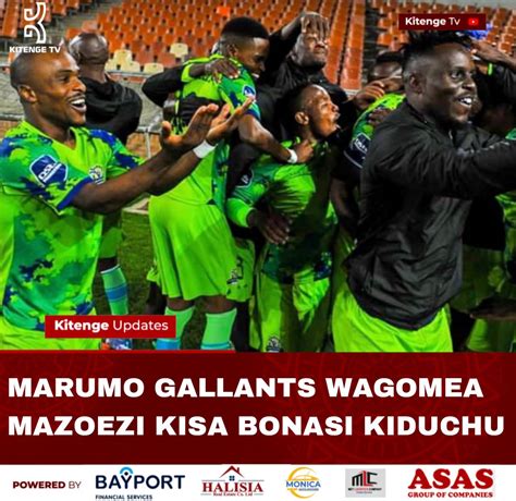 Maulid Kitenge On Twitter Wachezaji Wa Marumo Gallants Ya Afrika