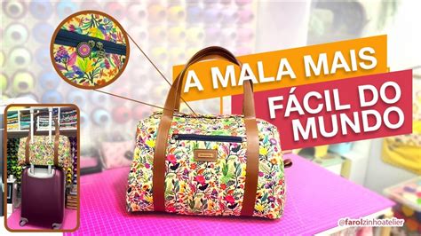 A MALA MAIS FÁCIL DO MUNDO I Aprenda a costurar uma mala de viagem