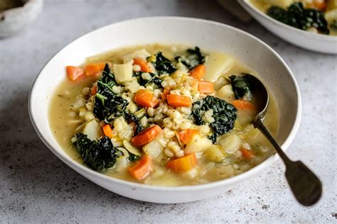 Vegetable Barley Soup Vegan The Last Food Blog