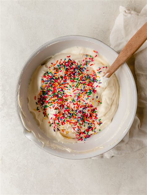 No Churn Sugar Cookie Ice Cream With Sprinkles Olives Thyme