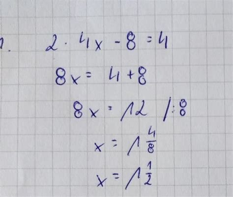 Zapisz równania w prostszej postaci I rozwiąż je 2 4x 8 4 6x