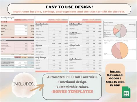 Ultimate Paycheck Budget Template For Google Sheets Budget Spreadsheet