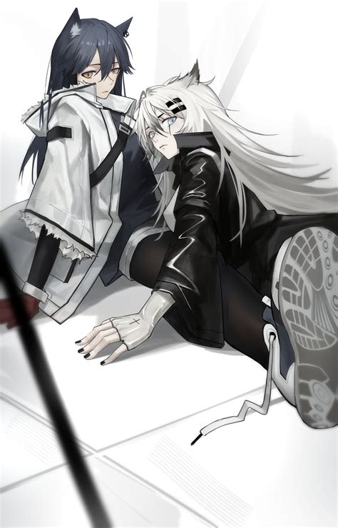 Texas Lappland And Texas Arknights Drawn By Senkane Danbooru