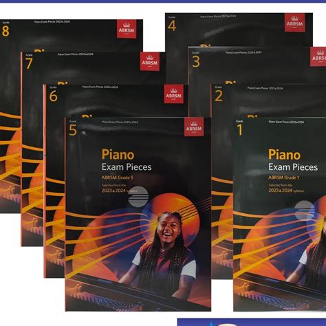 ABRSM Piano Exam Pieces 2023 2024 Grade 1 Grade 8 Shopee Malaysia