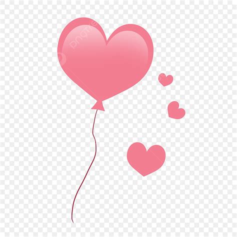 Globo De Amor De Corazón Rojo PNG 520 Amor Rojo PNG y PSD para
