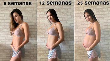 Cenapop Kamilla Salgado mostra evolução da gravidez na web Muito