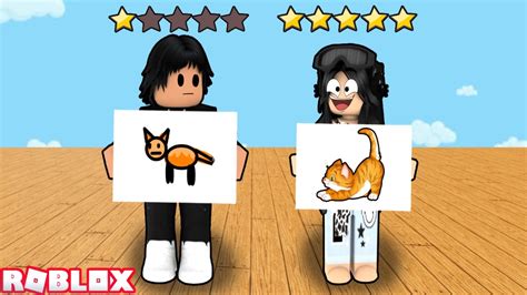 QUEM FIZER O MELHOR DESENHO GANHA ROBLOX SPEED DRAWING YouTube