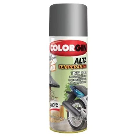 Tinta Spray Alta Temperatura Aluminio Colorgin Shopee Brasil