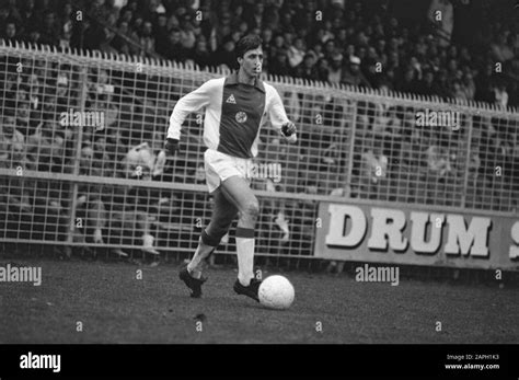 Ajax Against Haarlem 4 1 With Johan Cruyff Description Cruijff With