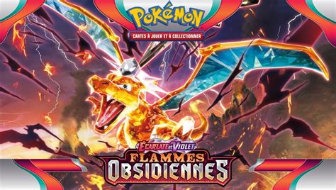 Coffret Pokémon dresseur d élite ETB EV03 Flammes Obsidiennes où l