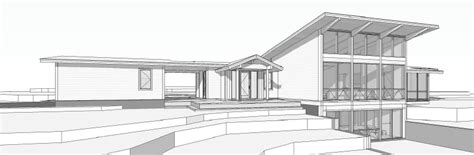 Sketch Acorn Deck House