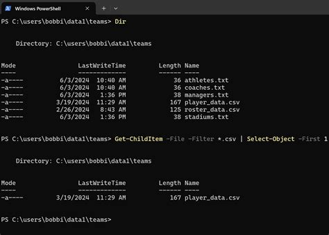 powershell how to get first file that matches a pattern collecting wisdom