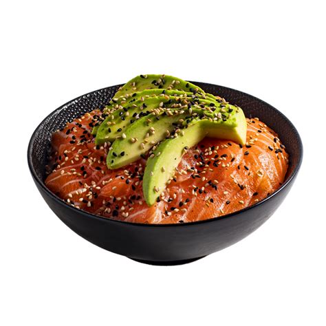 Chirashi Saumon Avocat Sushi K Neuville sur Saône