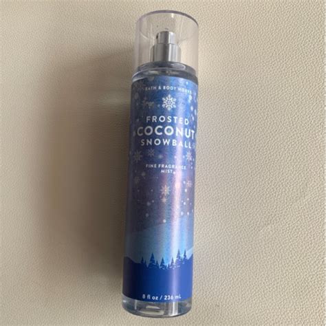 Bath Body Works Fine Fragrance Mist Lotion FROSTED COCONUT