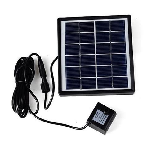 VGEBY Kit Pompe Fontaine Solaire 175L H Décoratif pour Oiseau Bassin