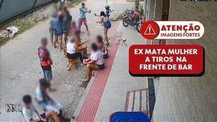 V Deo Mostra Mulher Sendo Assassinada A Tiros Pelo Ex Na Frente De Bar