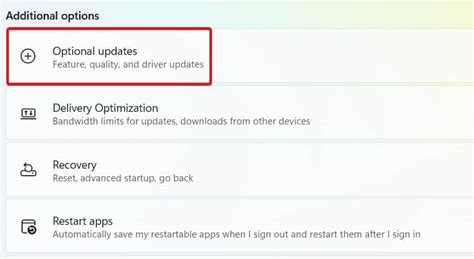 Cómo descargar e instalar actualizaciones opcionales en Windows 11
