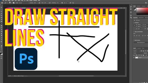 Draw Straight Lines In Photoshop Videomark Net