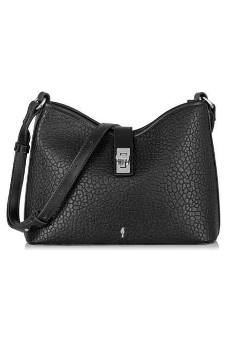 Czarna torebka z imitacji skóry damska TOREC 0883 99 OCHNIK Moda