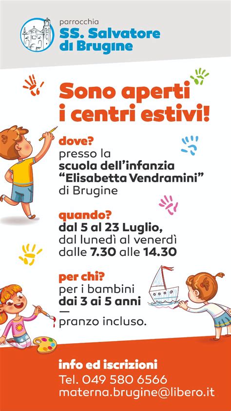 Centri Estivi 2021 Scuola Materna S S Salvatore