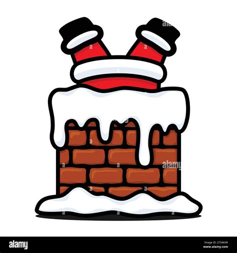 Santa Claus Stuck In Chimney Hi Res Stock Photography And Images Alamy