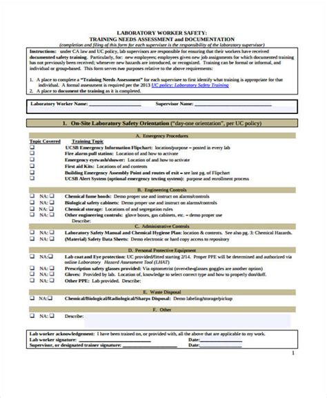 Hr Needs Assessment Template Prntbl Concejomunicipaldechinu Gov Co