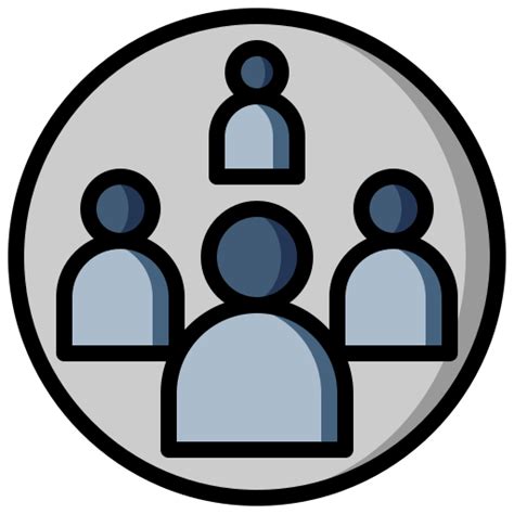 Group Surang Lineal Color Icon