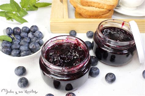 JULIA Y SUS RECETAS Mermelada de arándanos