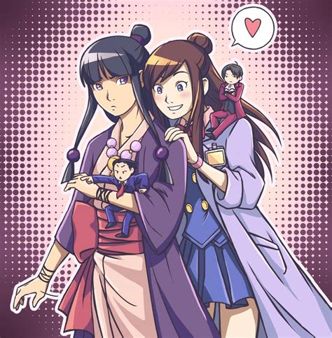 Ace Attorney Girls By ~veter Vetrennij On Deviantart Phoenix Wright Ace Fun Comics