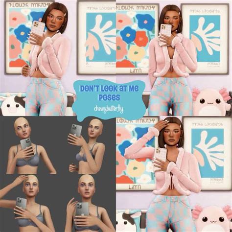 Sims Selfie Pose Mod Castertaste