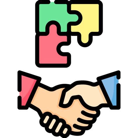 Cooperation Special Lineal Color Icon
