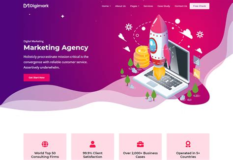 10 best digital marketing website template to create your agency website radiustheme