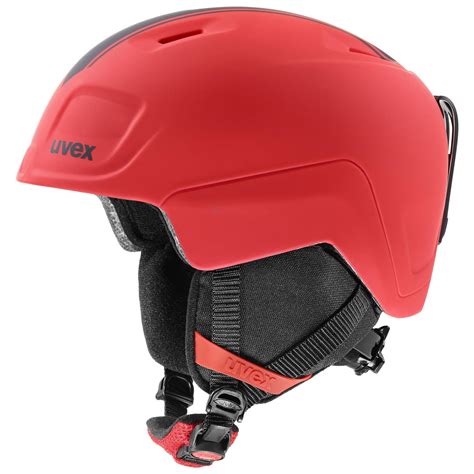Kask narciarski dziecięcy Uvex Heyya Pro 50 czerwony race mat w EverTrek pl