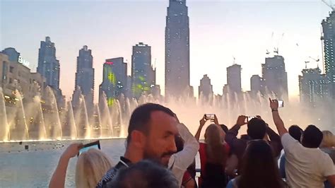 Burj Khalifa Water Dance Youtube